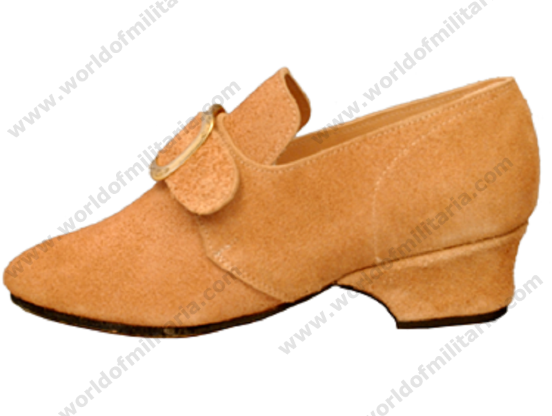 Natural Rough Out Colonial shoe – World of Militaria